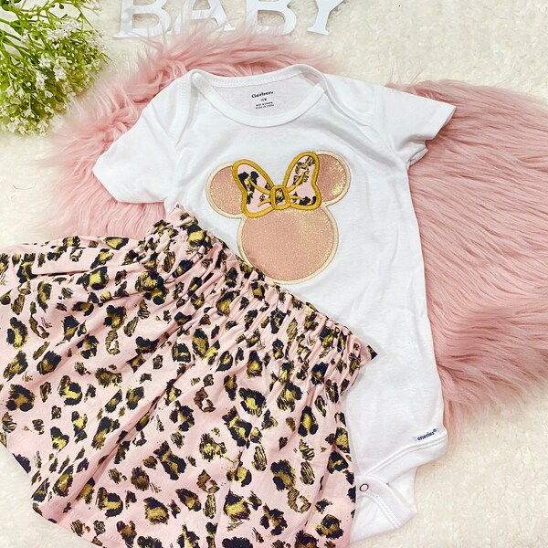 Leopard Minnie Mouse - Etsy