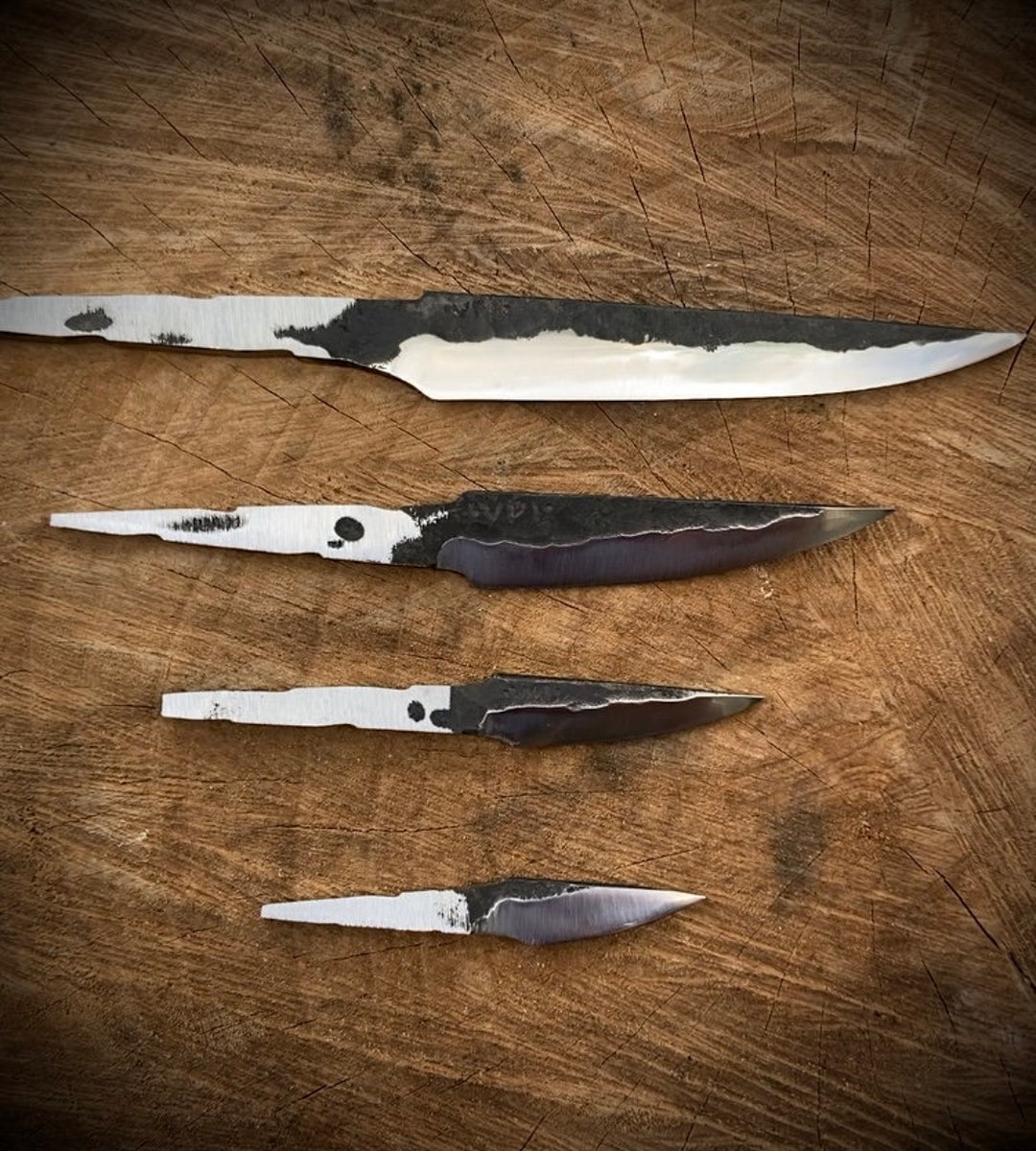 Handforged, 80crv2 High Carbon Steel Sloyd or Pukko Inspired Blade ...