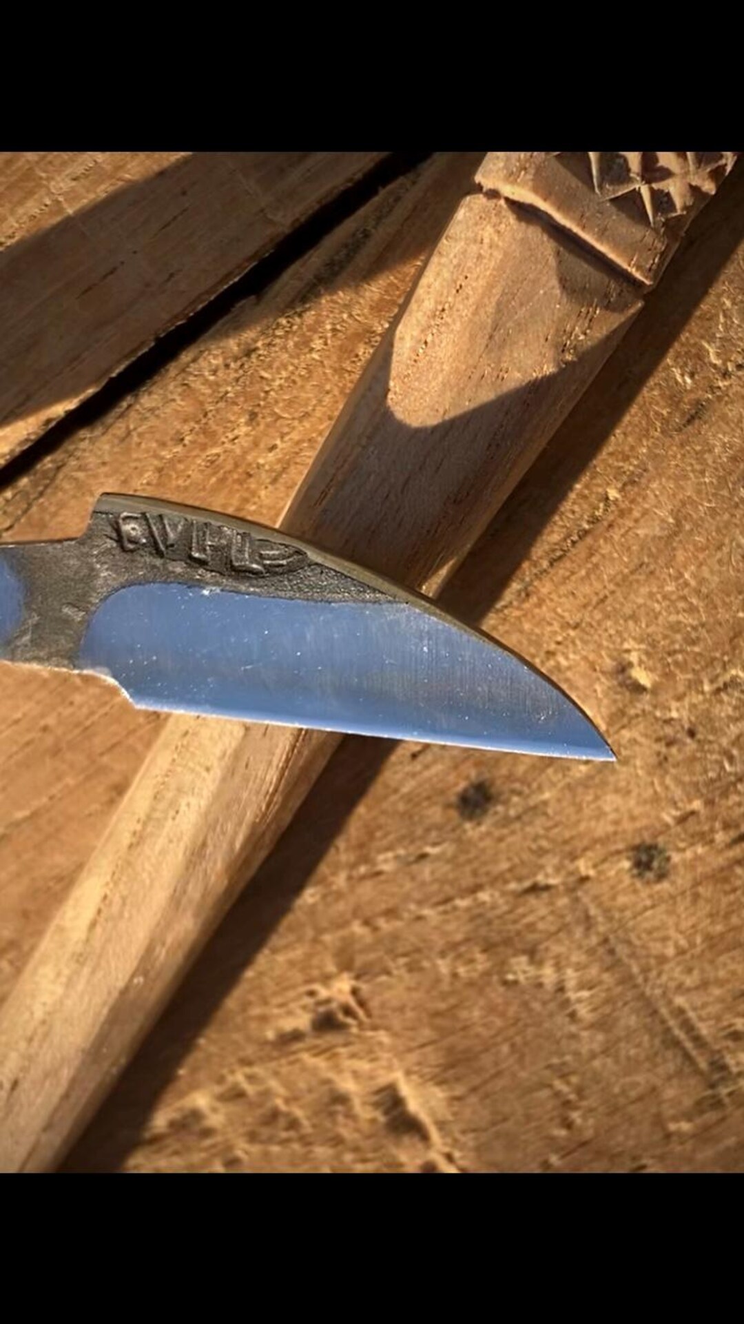 Handmade 1" Chip Carving Blade, Hollow Ground, High Carbon 80crv2 Steel ...