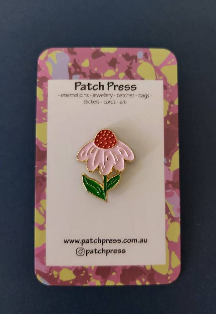 Australian Wildflower Enamel Lapel Pin Badge | Etsy