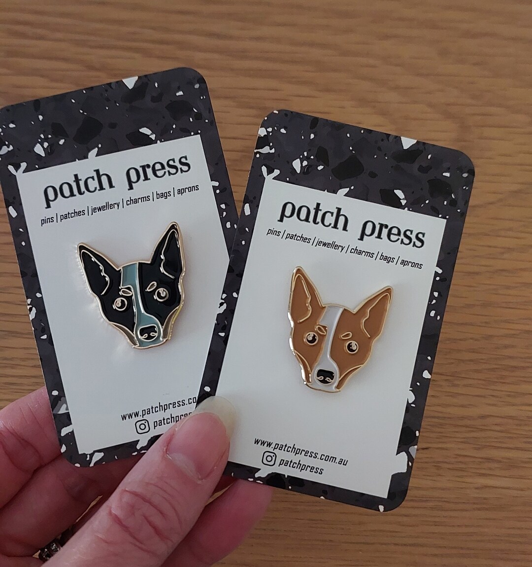 Australian Cattle Dog ACD / Blue or Red Heeler Enamel Lapel Pin - Etsy ...