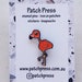 Flamingo Enamel Pin - Etsy