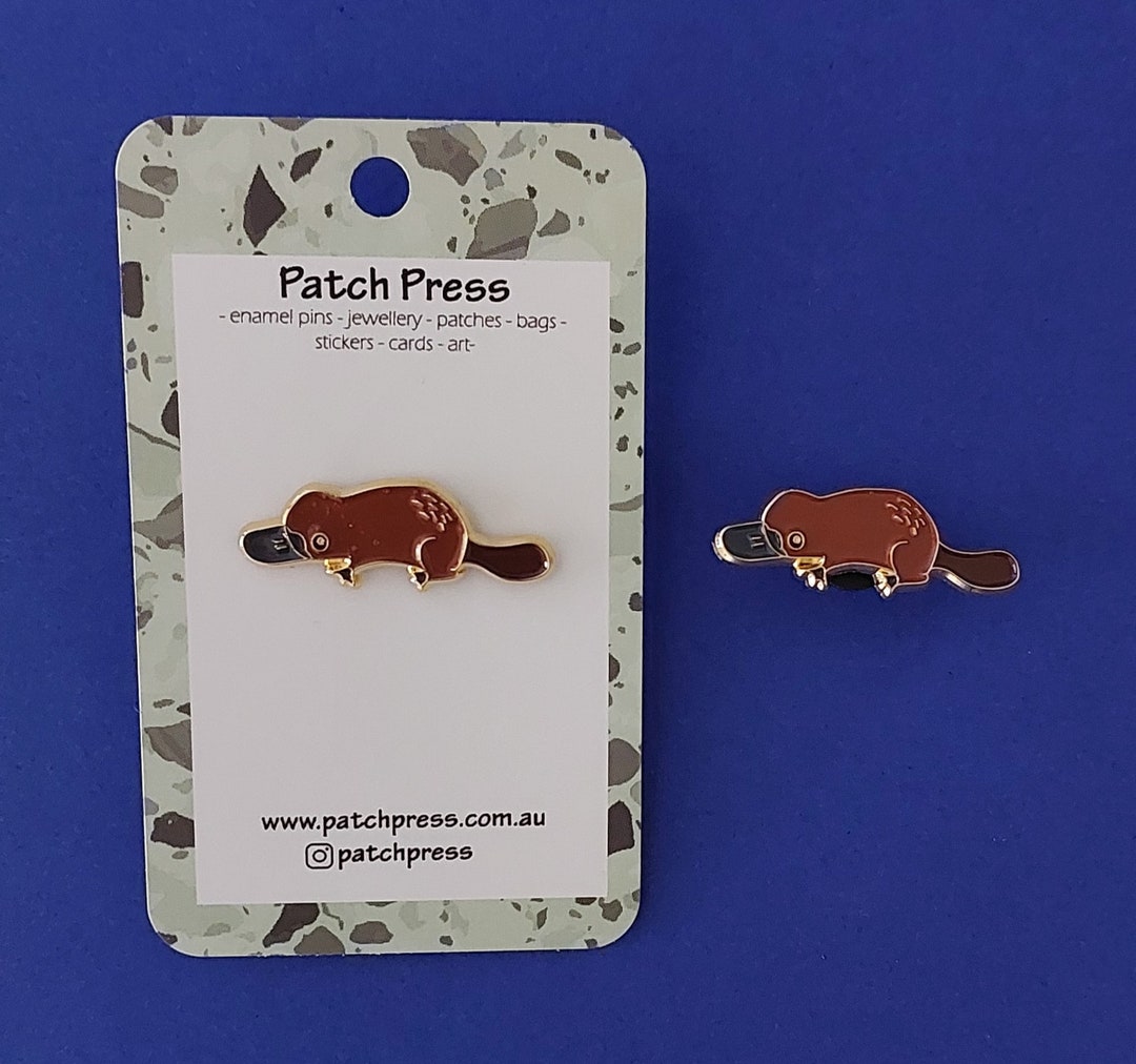 Platypus Enamel Pin - Etsy
