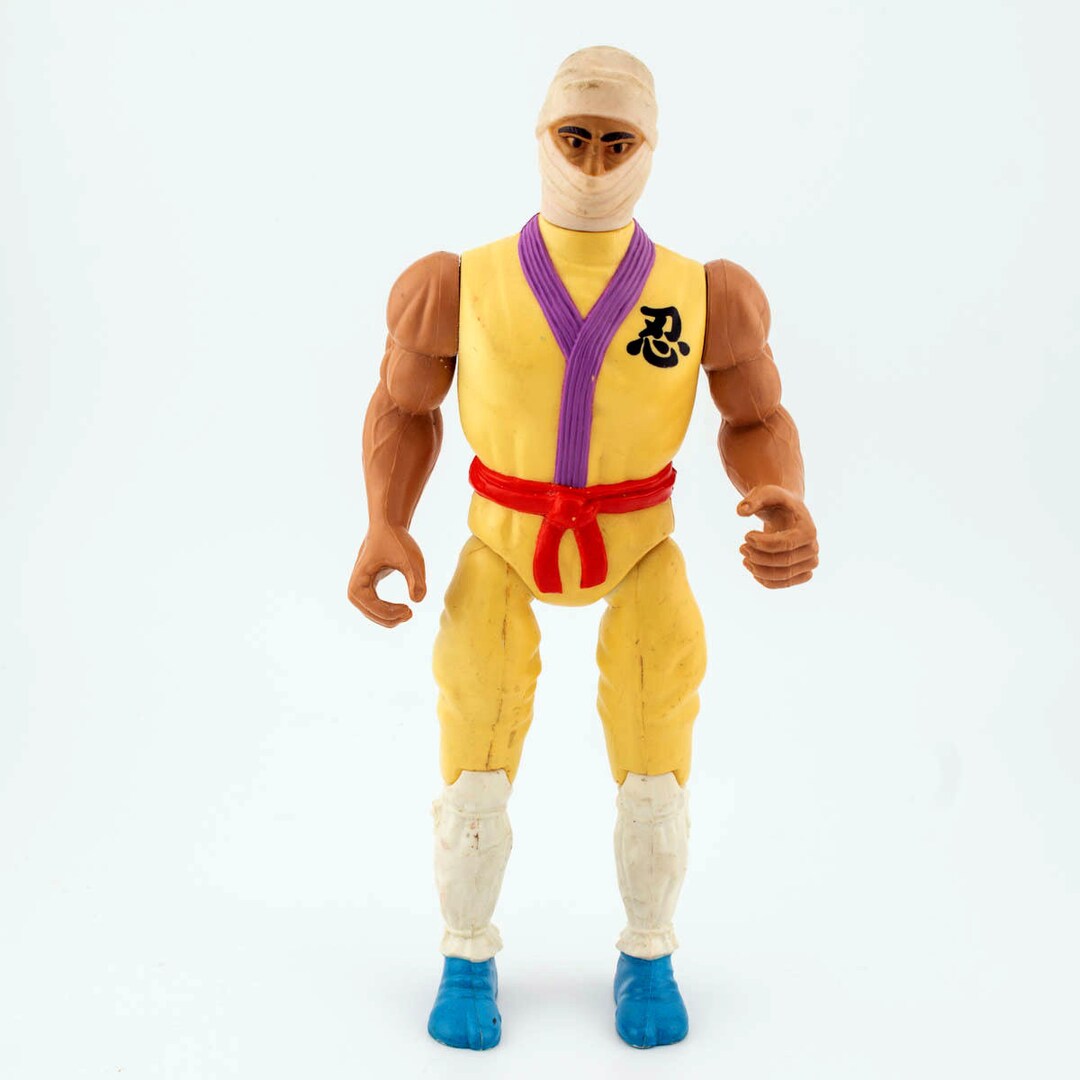 Vintage Coleco Rambo WHITE DRAGON 1985 Basic Series Excellent Rare ...