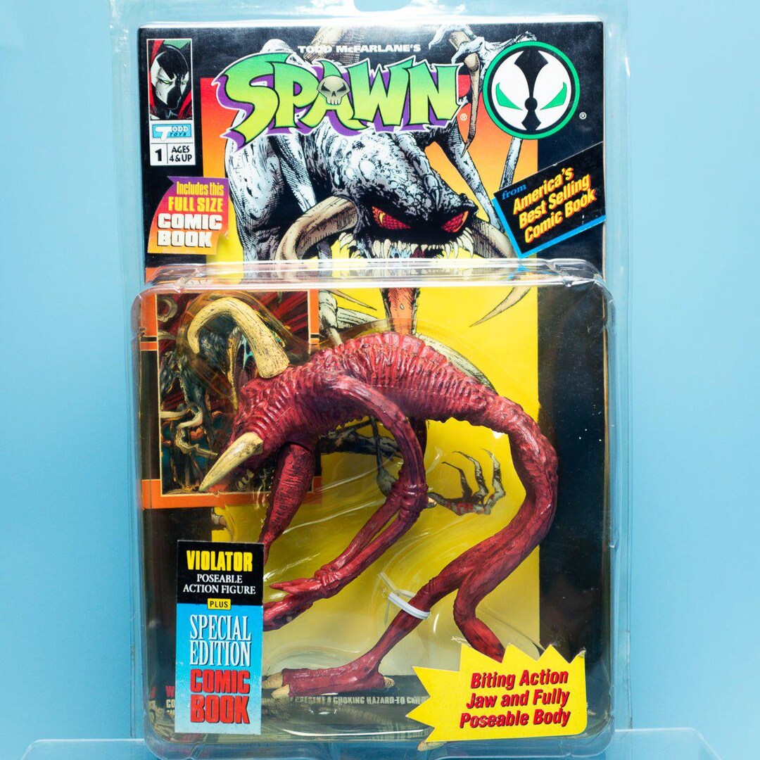 Mcfarlane Toys Red VIOLATOR Special Edition Spawn Series 1 Action ...