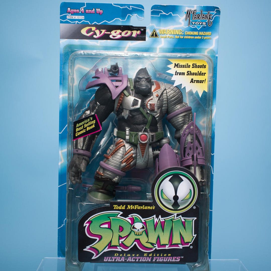 Mcfarlane Toys CY-GOR Spawn Series 4 Deluxe Edition Ultra-action Figure ...