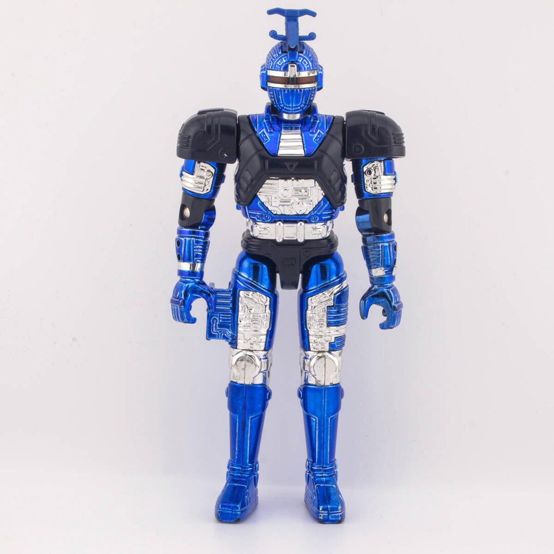 Vintage Bandai Blue Stinger Beetleborg 1996 Excellent Action Figure - Etsy