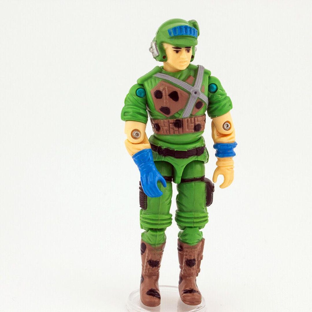 GI Joe BLASTER V1, Funskool 1987 C-9 Excellent Loose ARAH Action Figure ...