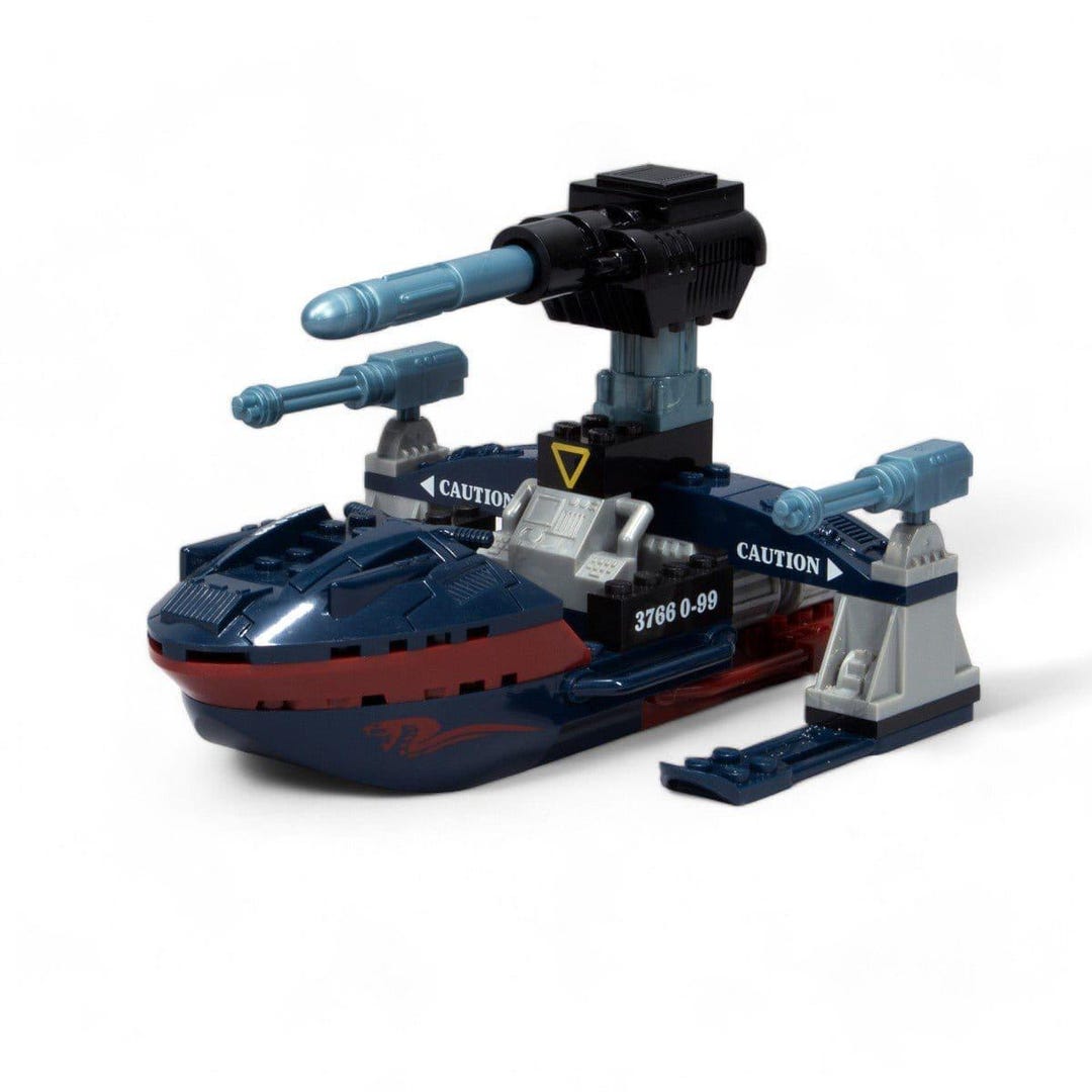 GI Joe Btr Cobra Moccasin Hasbro Built to Rule 2003 Lego Style Vehicle ...