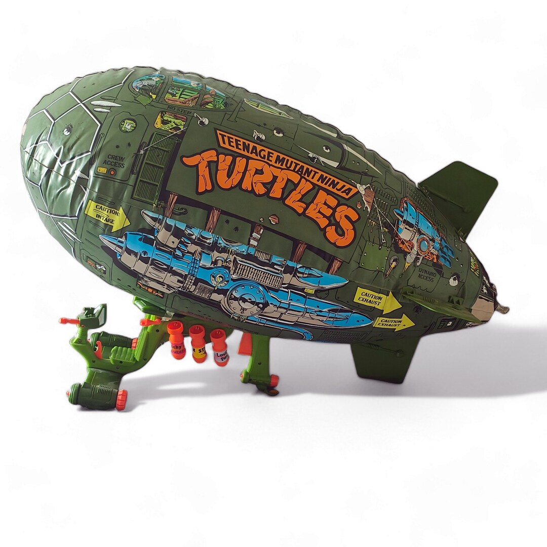 Vintage TMNT Turtle Blimp 1988 Playmates Teenage Mutant Ninja Turtles ...