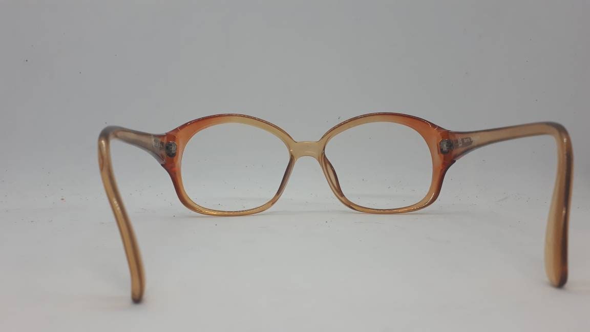Vintage TERRY BROGAN 8726 Eyewear Glasses Honey Brown 80s Made - Etsy UK