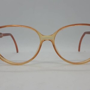 Vintage TERRY BROGAN 86555 Eyewear Glasses Honey Brown 80s - Etsy