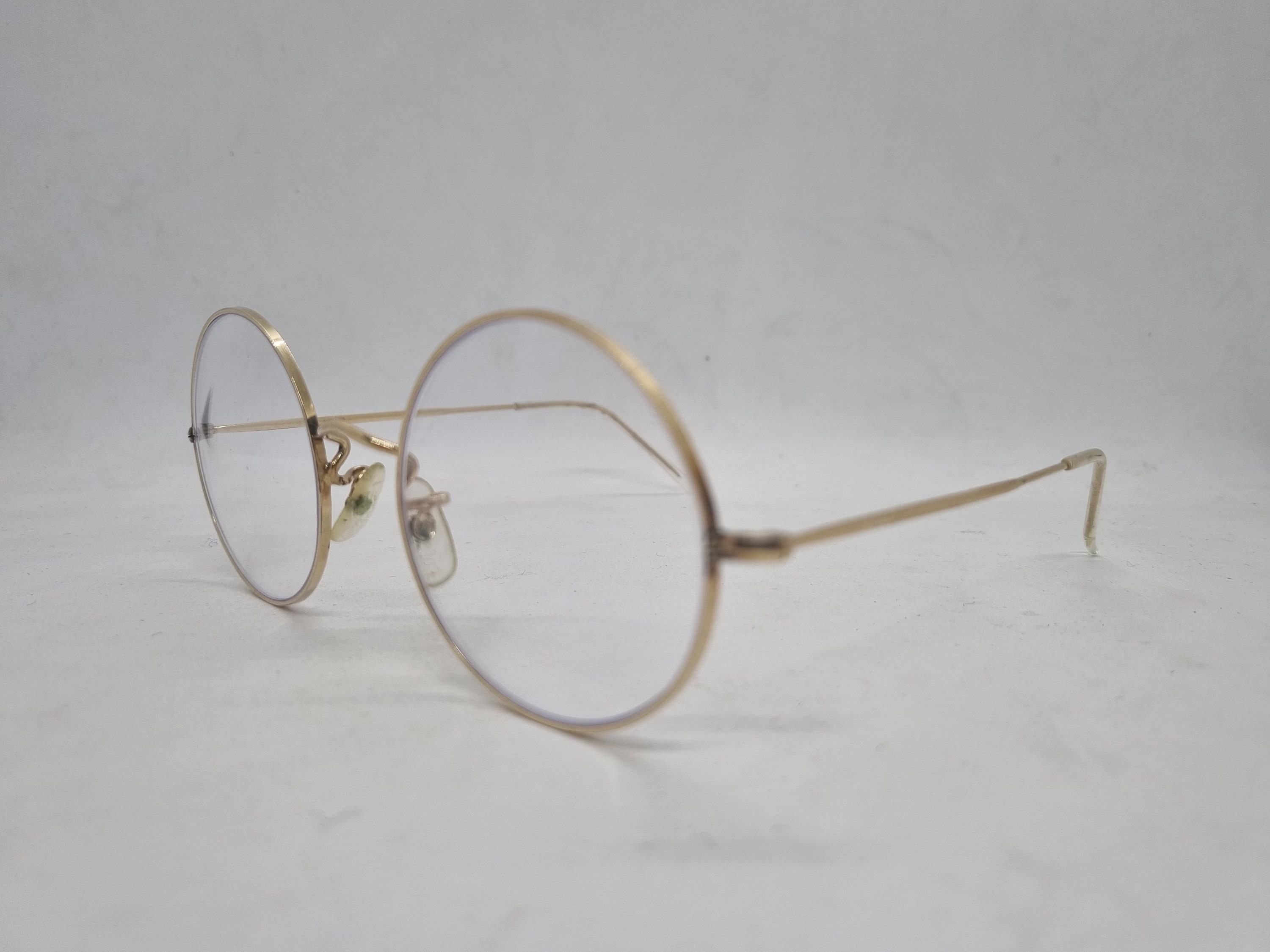 Vintage ALGHA SAVILE ROW 20kt Glasses Panton Gold Filled 1960s Dummy ...