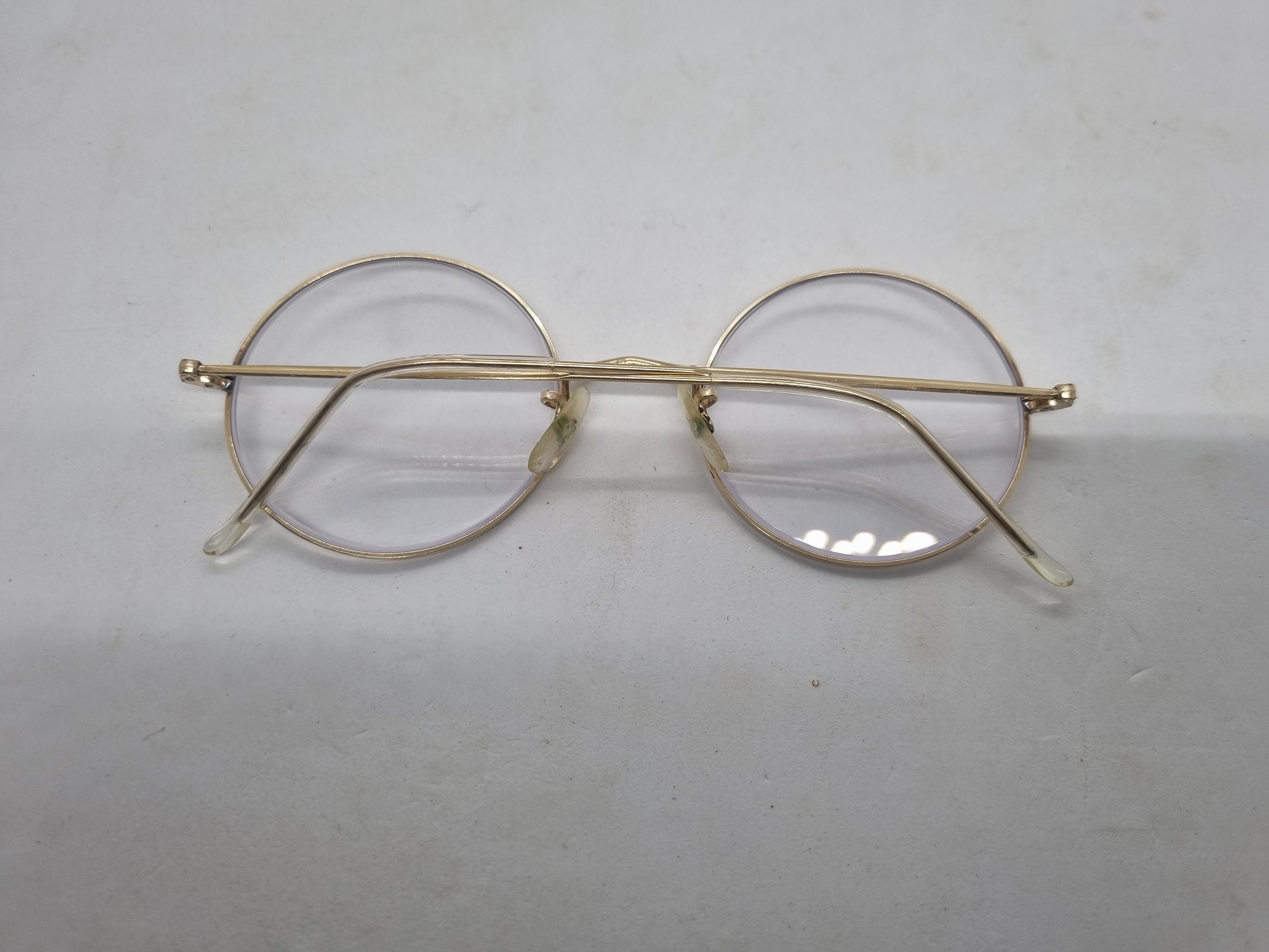 Vintage ALGHA SAVILE ROW 20kt Glasses Panton Gold Filled 1960s Dummy ...