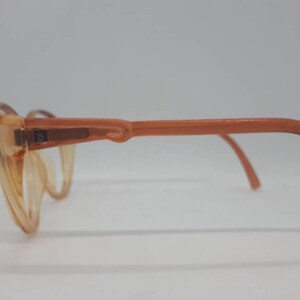 Vintage TERRY BROGAN 86555 Eyewear Glasses Honey Brown 80s - Etsy