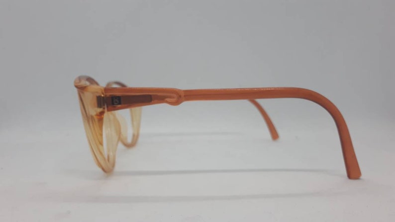 Vintage TERRY BROGAN 86555 Eyewear Glasses Honey Brown 80s - Etsy