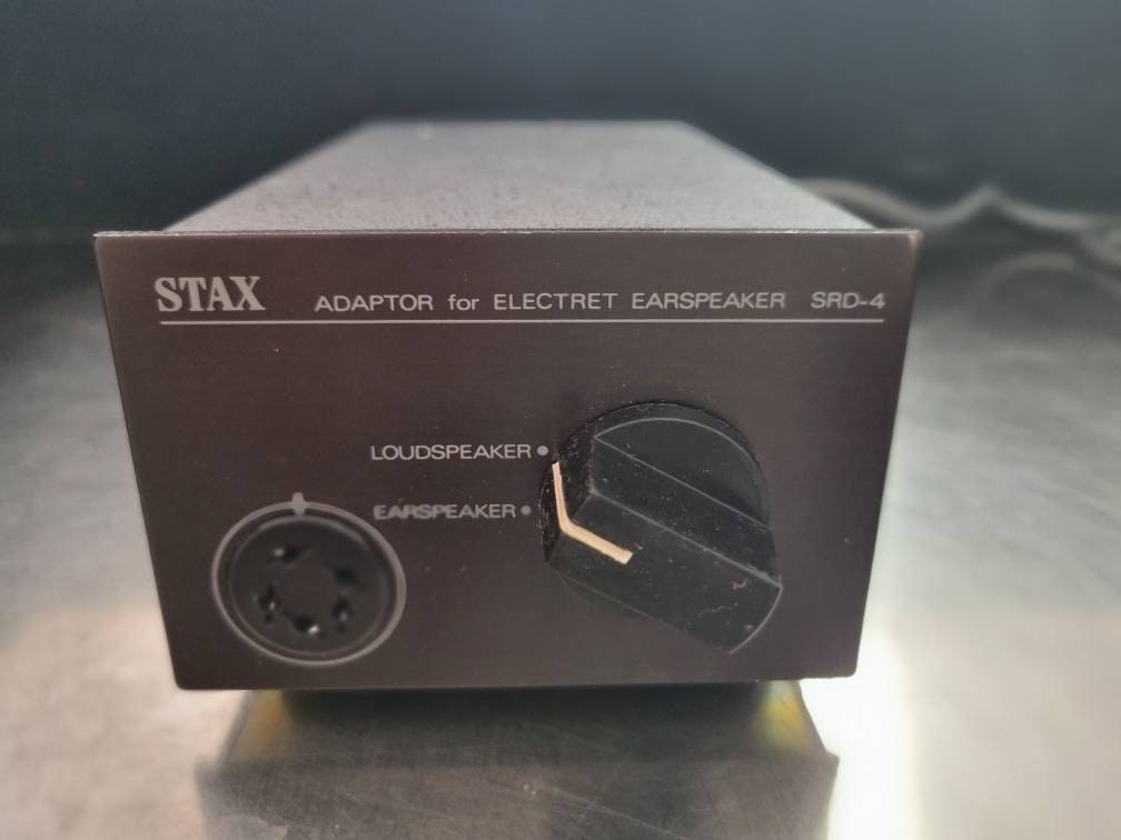 Vintage STAX Sr-40 Srd-40 Electret Earspeaker System Sr-44 1980s Earspeaker Ears Adapter Manuel ...