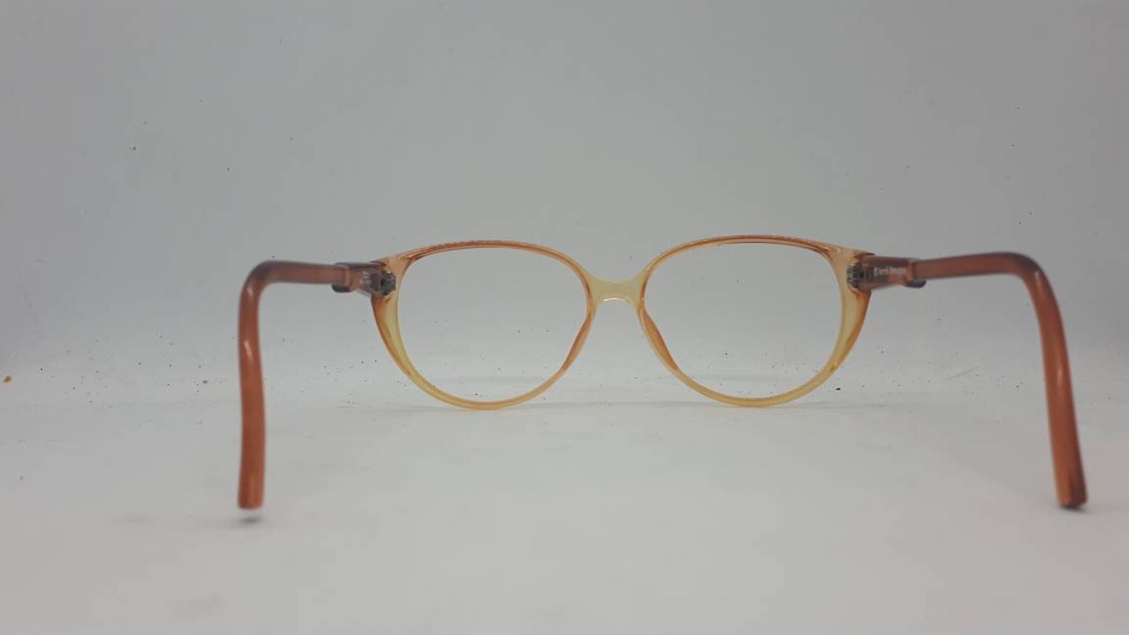 Vintage TERRY BROGAN 86555 Eyewear Glasses Honey Brown 80s - Etsy