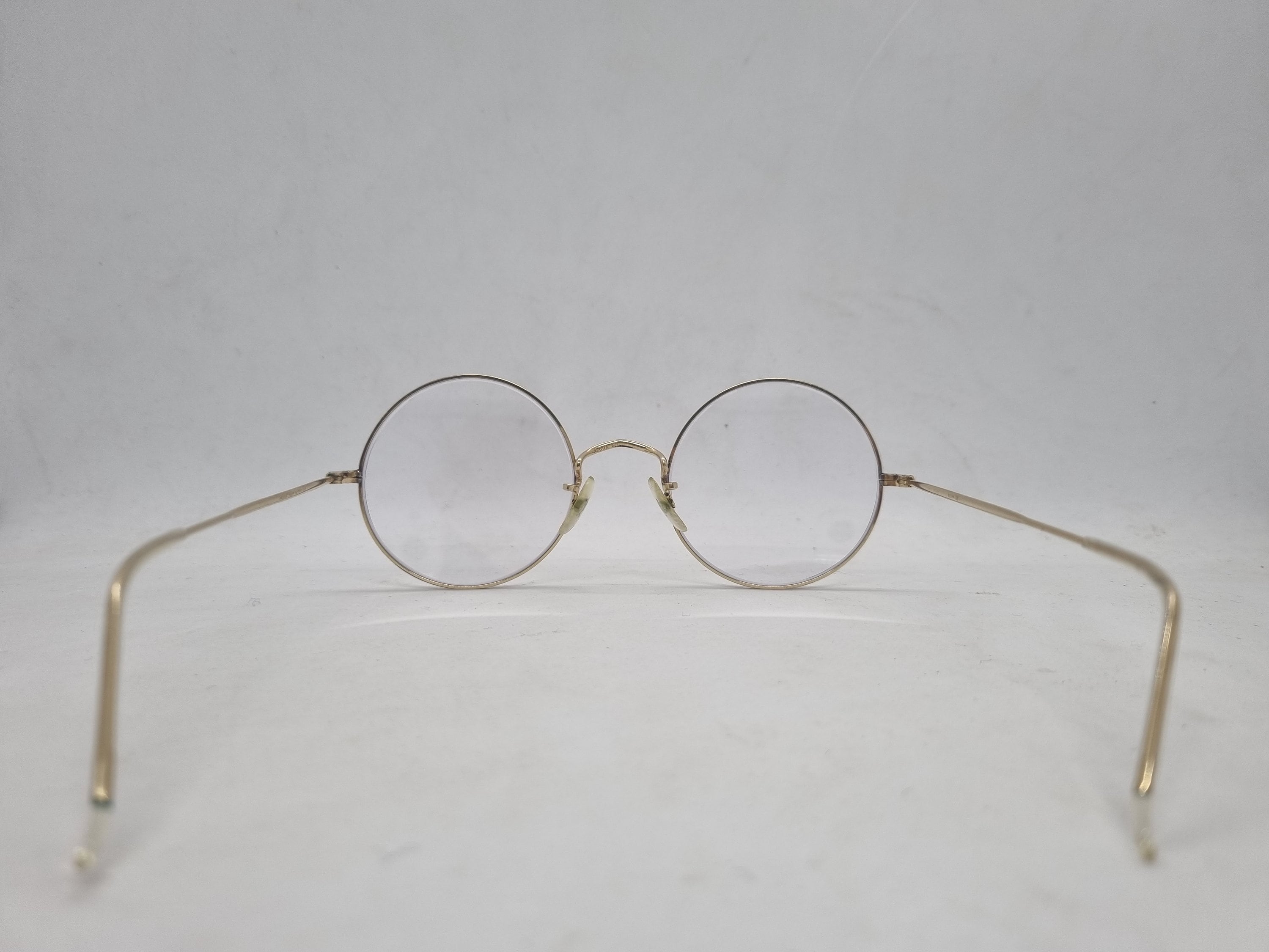 Vintage ALGHA SAVILE ROW 20kt Glasses Panton Gold Filled 1960s Dummy ...