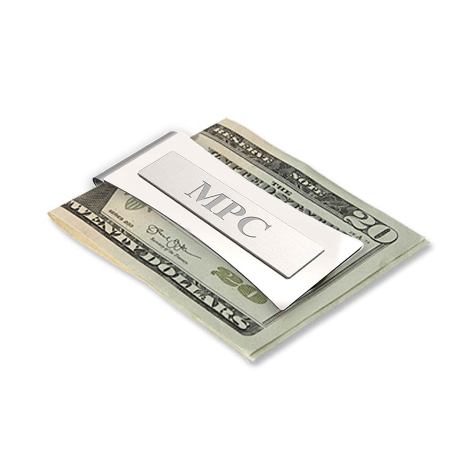 Colorado Engraved Spring Loaded Money Clip Monogrammed - Etsy