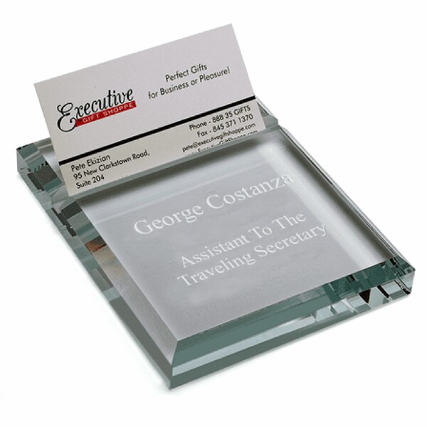 Glass Card Holder - Etsy