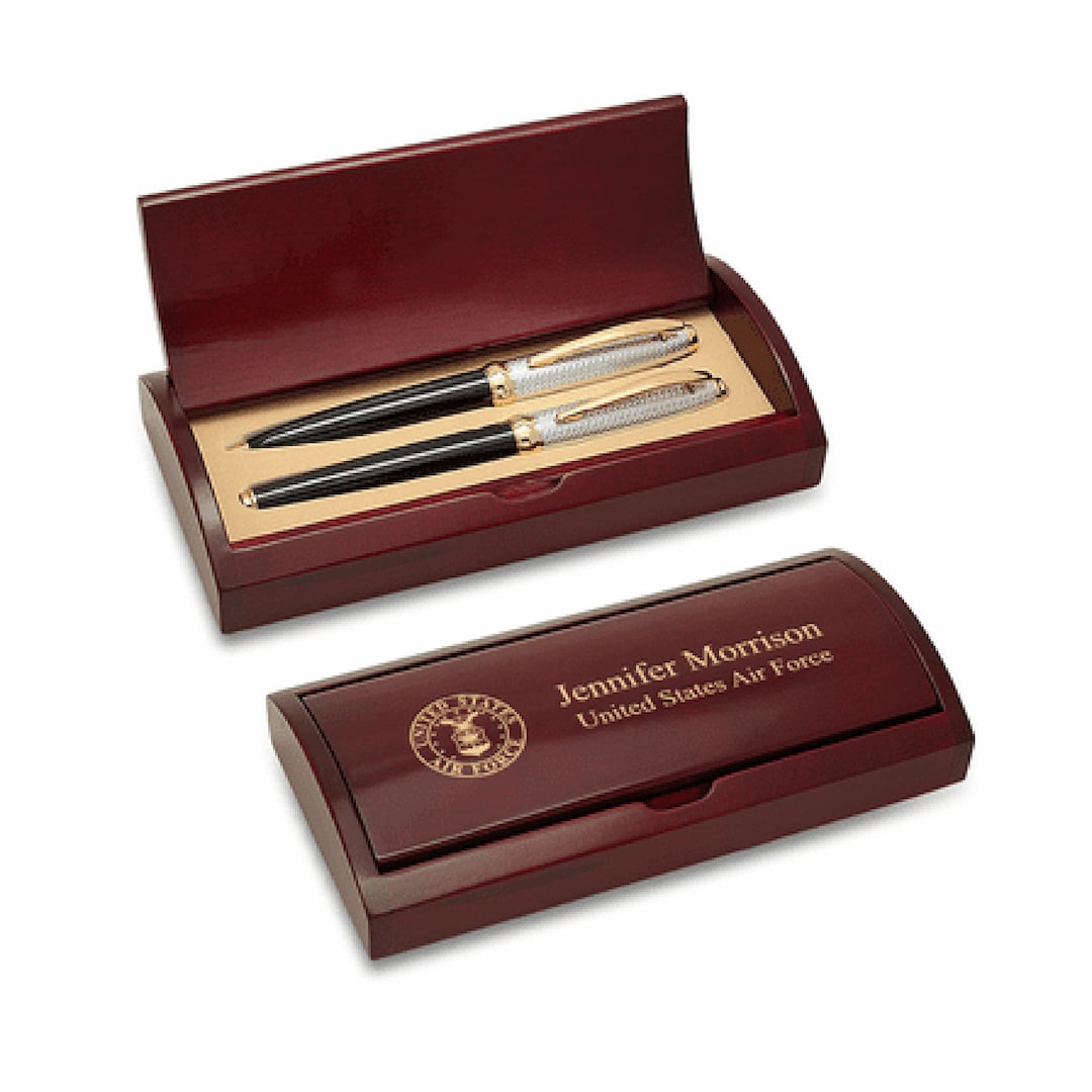 US Air Force Two Piece Pen Set - Etsy