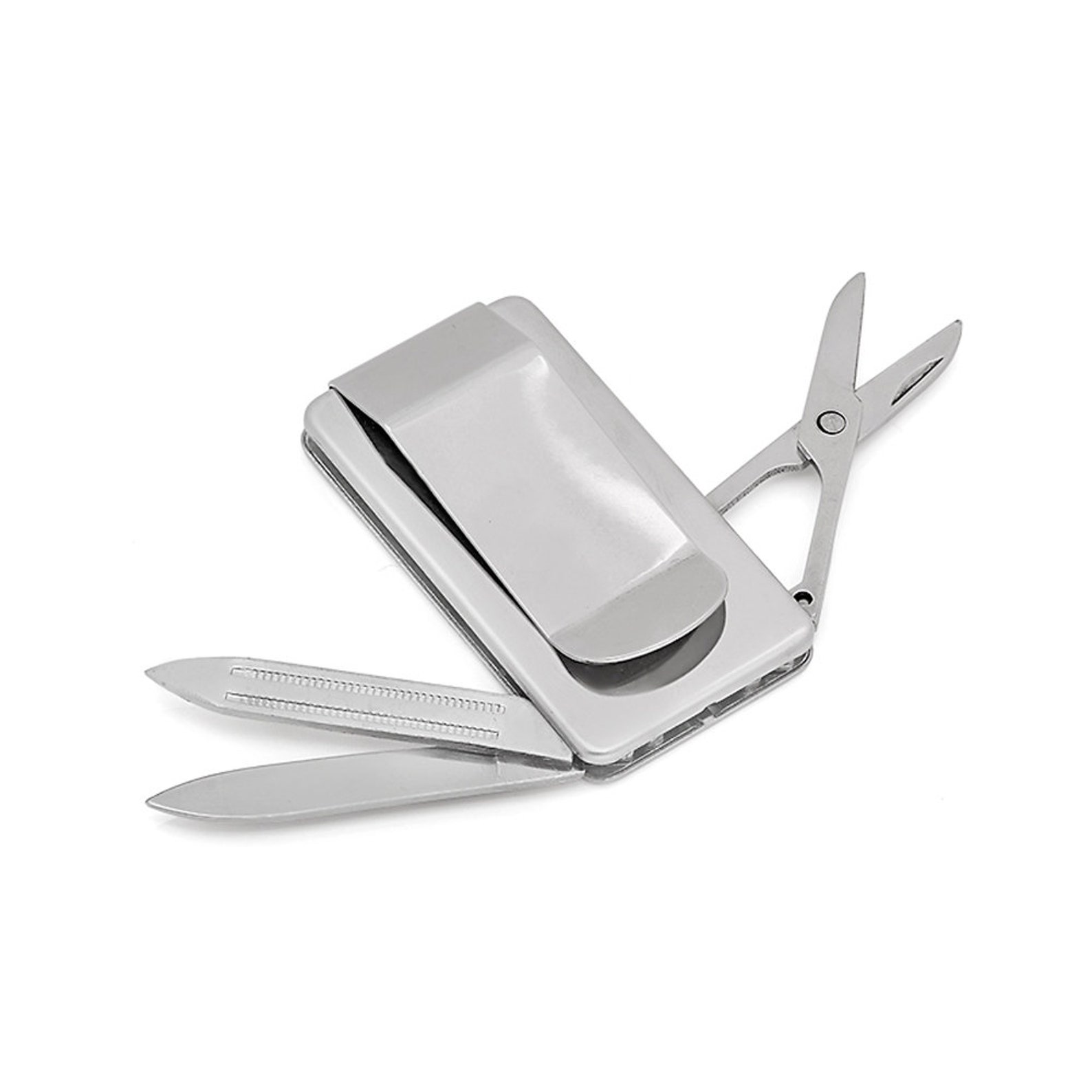 Personalized Multi Tool Money Clip - Engraved Aluminum Tool Money Clip ...