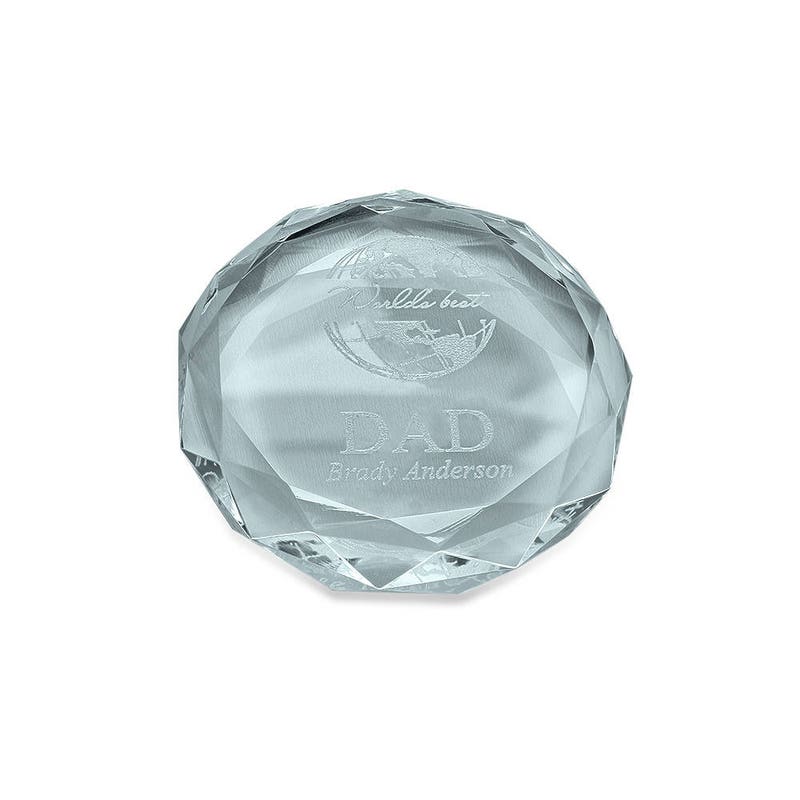 Crystal Paperweight - Etsy UK