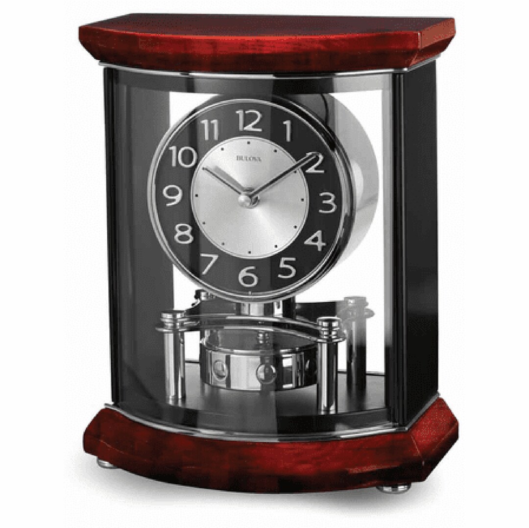 Gentry Tabletop Clock by Bulova - Etsy
