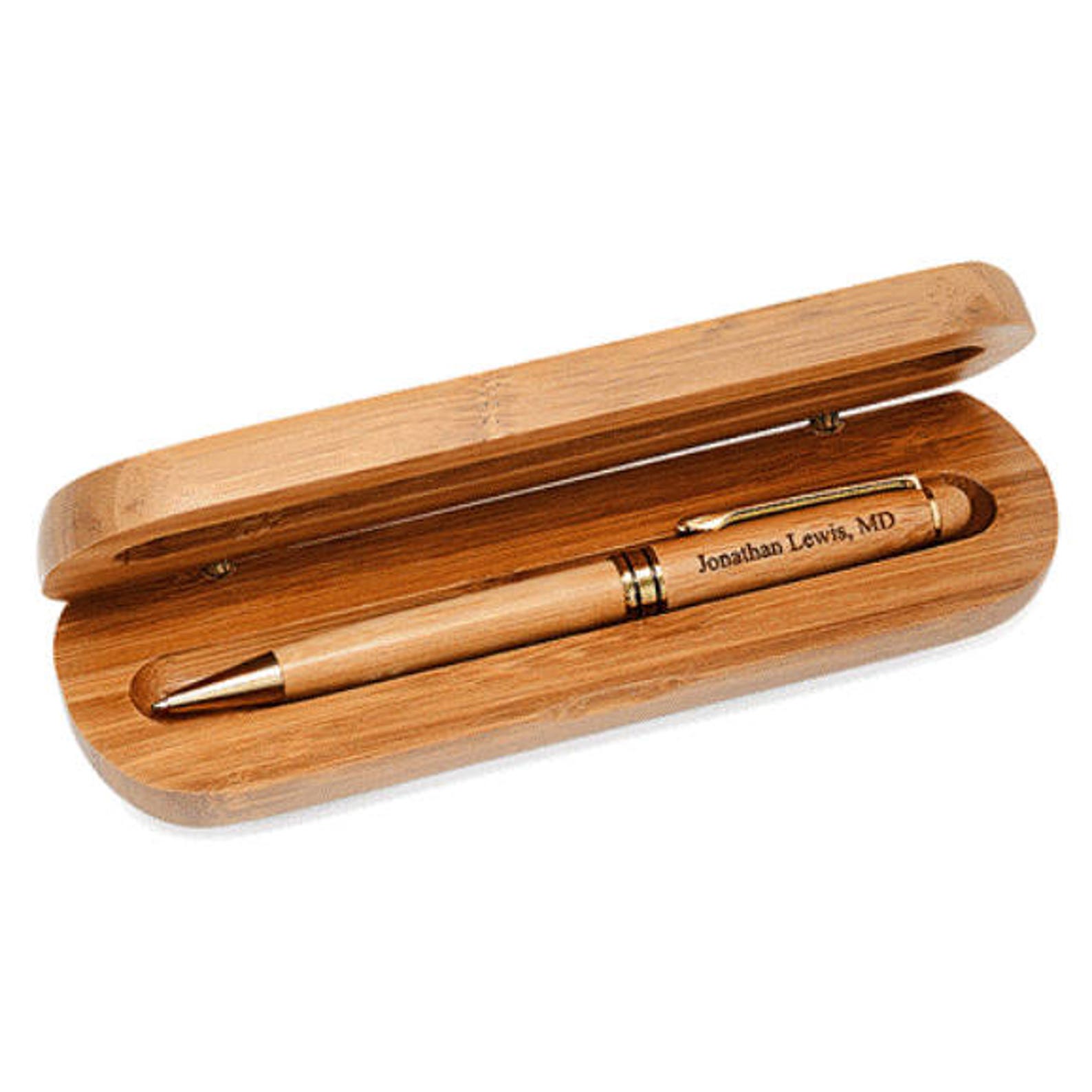 Professional Executive Pen Set Medical Theme Bamboo Pen and | Etsy