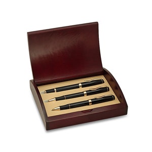Personalized World's Best Boss Fancy Pen Set - Pen and Pencil Set in ...