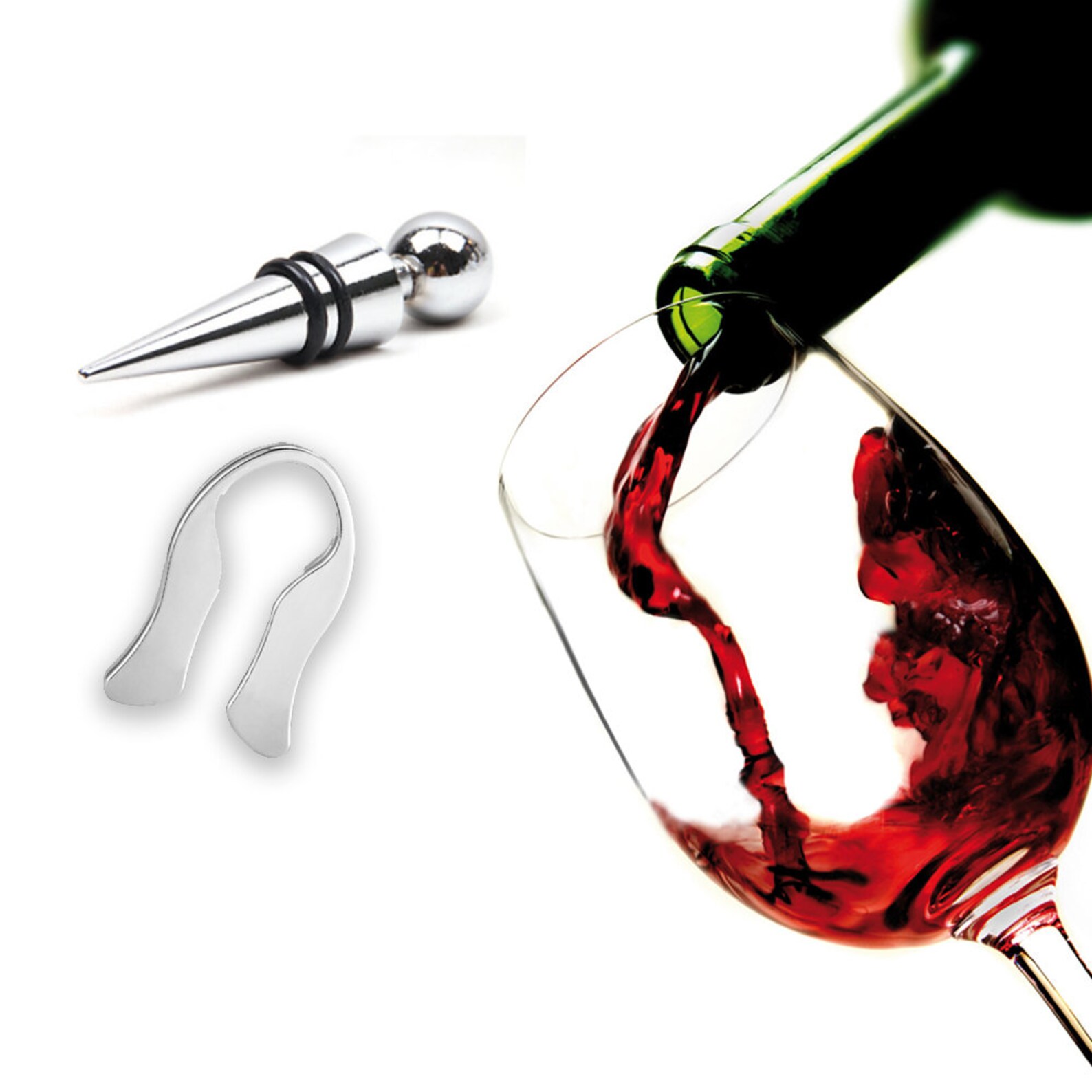 Rawhide Wine Tool Set With Laser Engraving 3 Piece Wine | Etsy