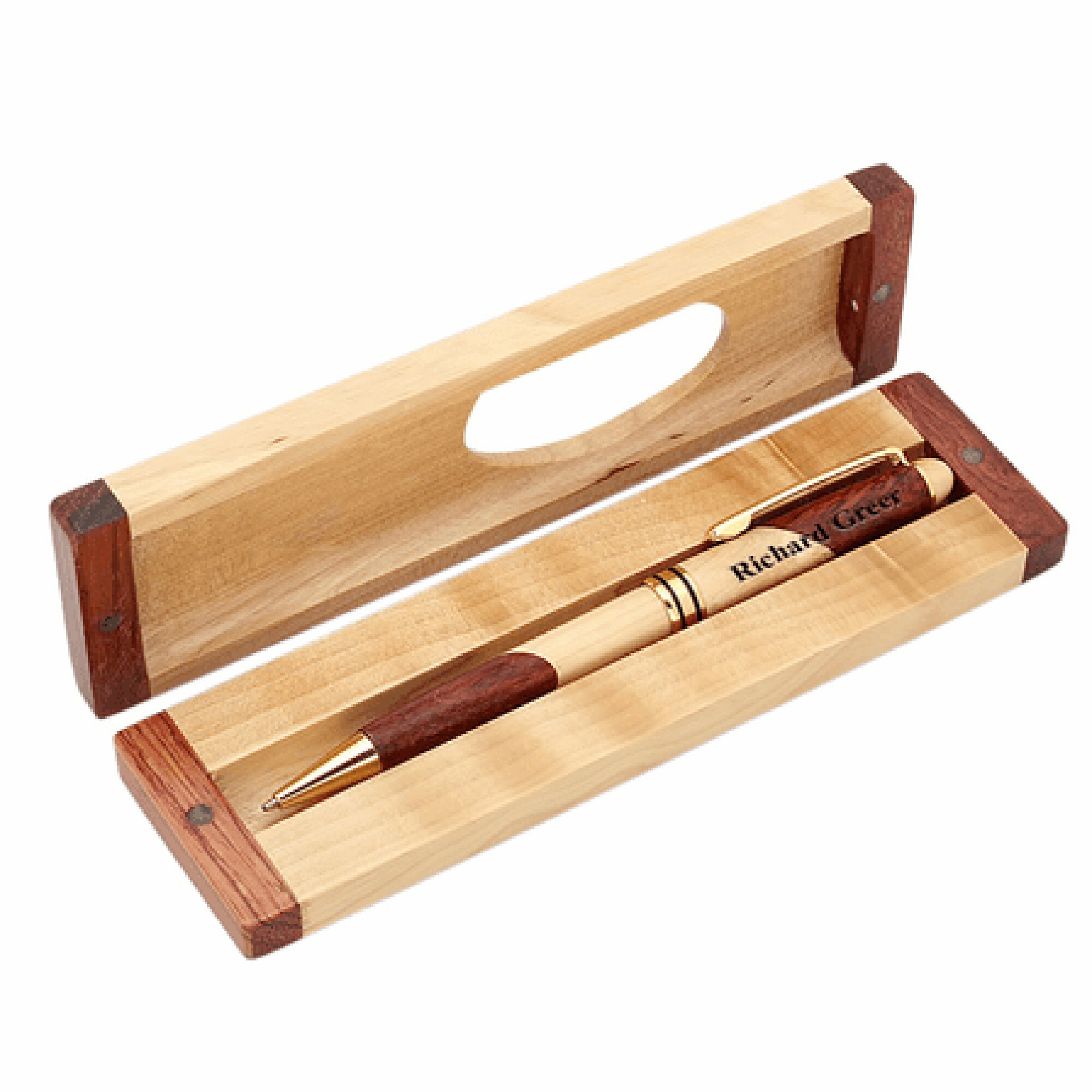 Masonic Emblem Maple & Rosewood Engraved Pen and Box - Etsy