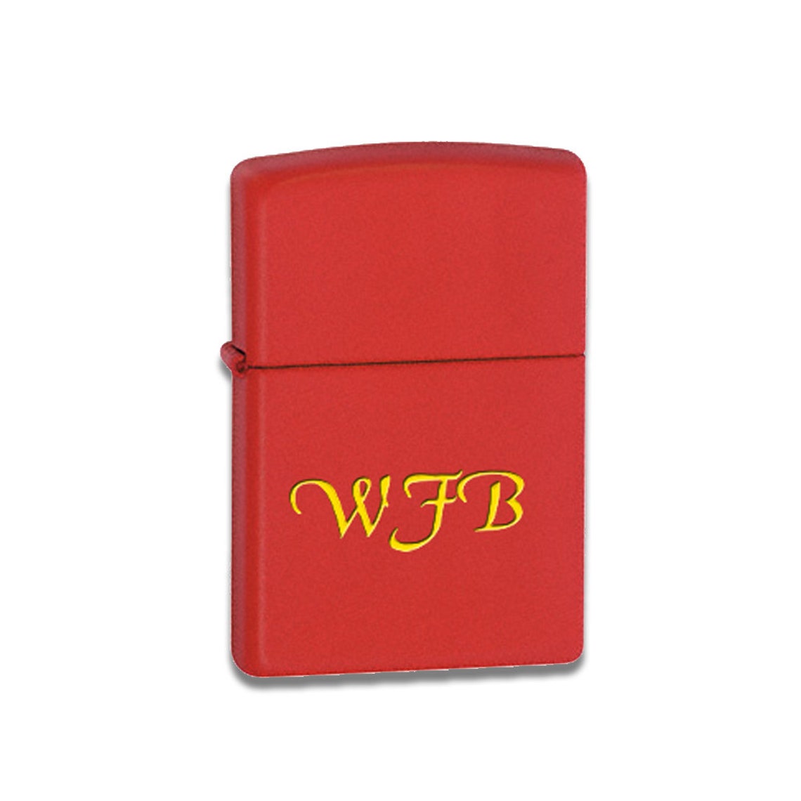 Red Matte Personalized Zippo Lighter Laser Engraved Red - Etsy