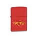 Red Matte Personalized Zippo Lighter Laser Engraved Red - Etsy