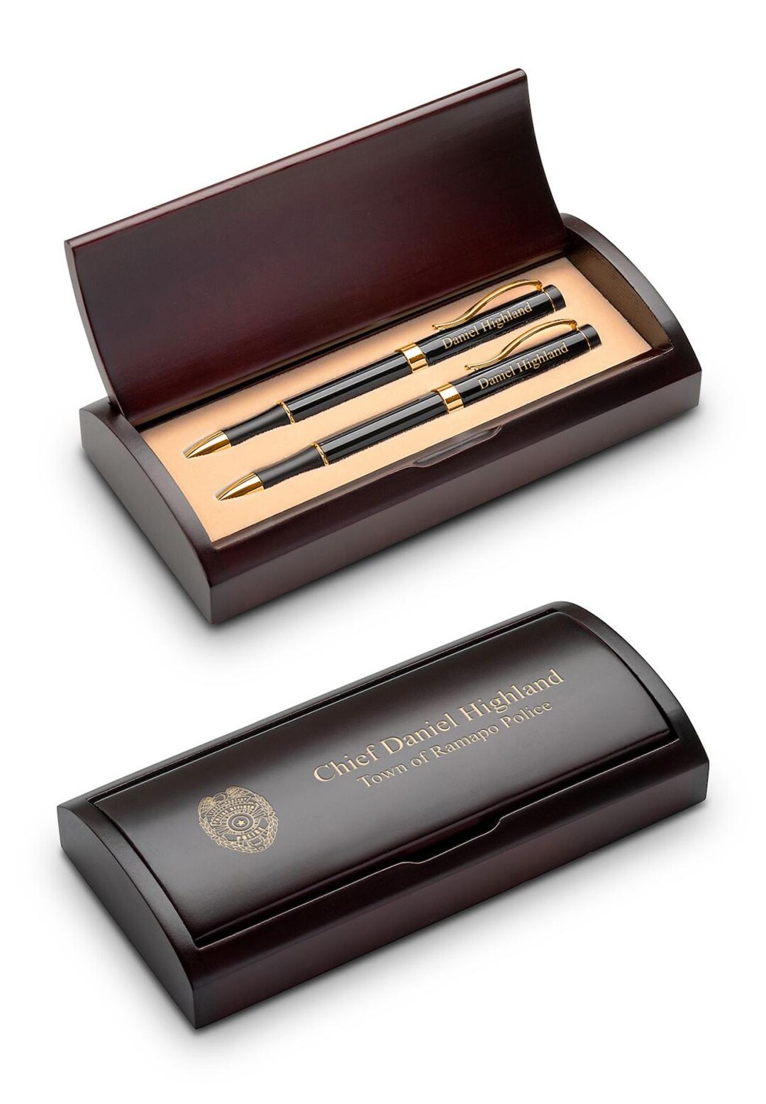 Police Theme Personalizerd Ballpoint Pen & Pencil Set - Etsy