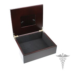 Doctor's Photo Frame Keepsake Box With Custom Personalization ...