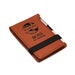 World's Best Boss Leatherette Notepad - Personalized Tan Flip Notepad ...