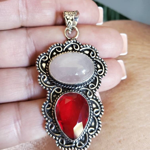 Ruby Red Quartz - Etsy