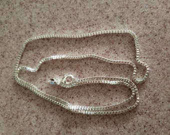 2mm Box Chain - Etsy