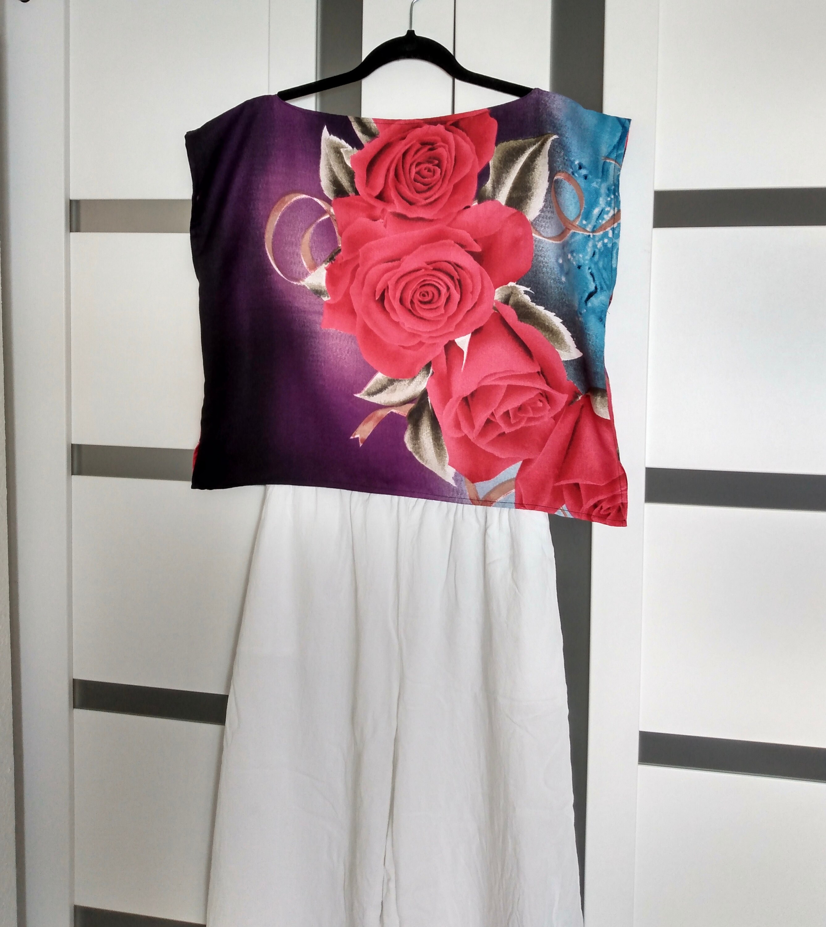 Water Whales & Roses Lagan Look Crop Top Shrug Made From 3D Printed ...