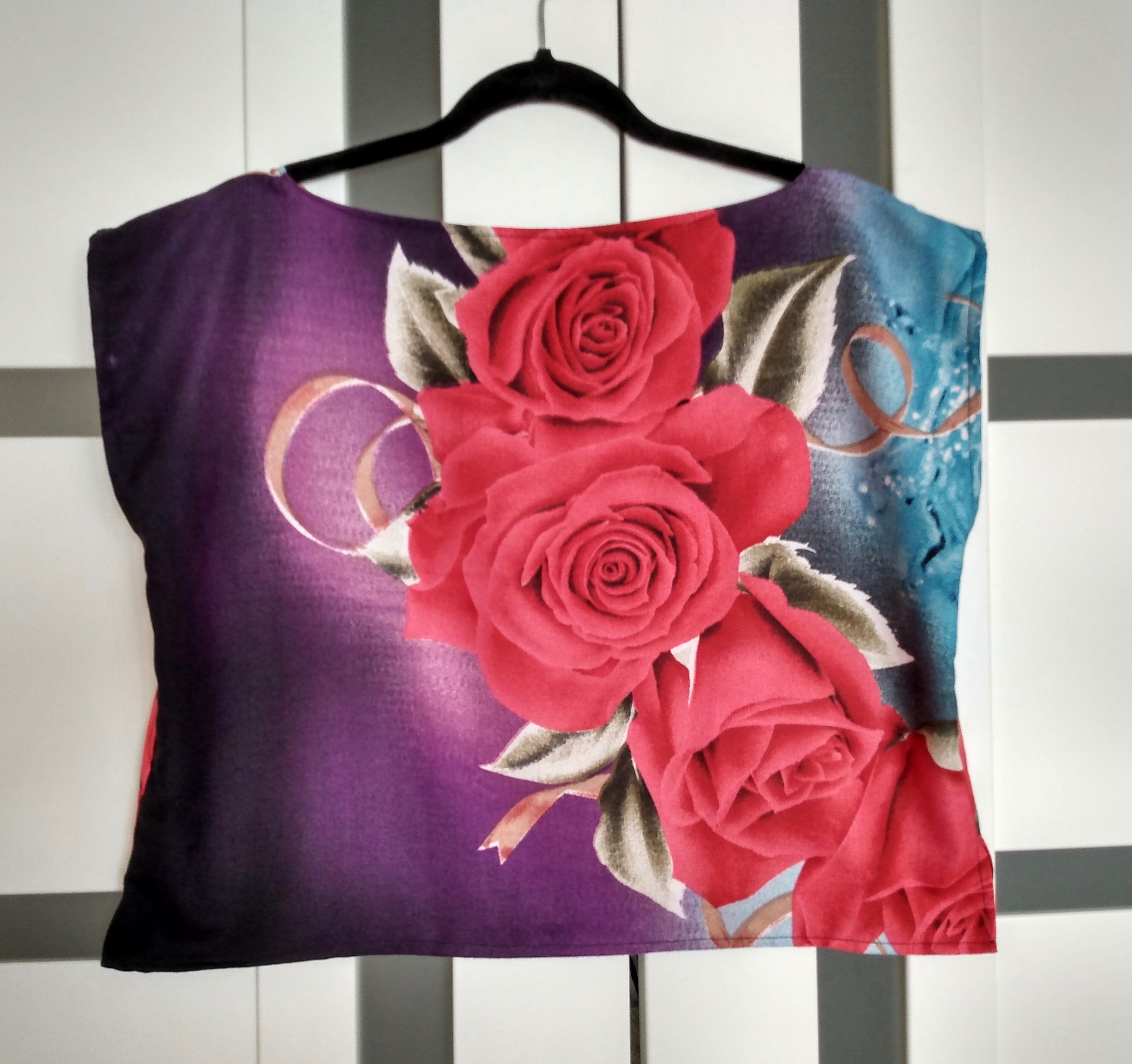 Water Whales & Roses Lagan Look Crop Top Shrug Made From 3D Printed ...