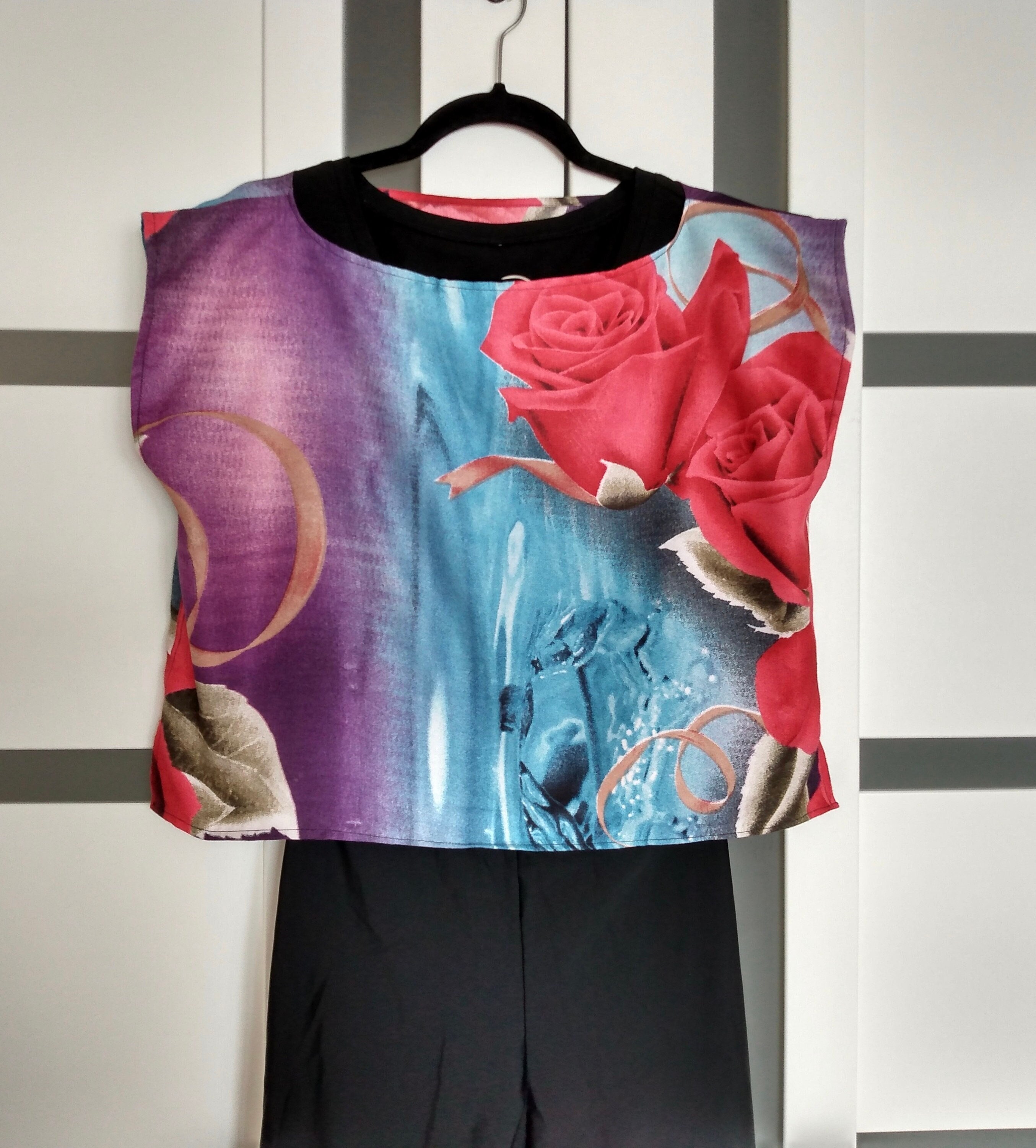 Water Whales & Roses Lagan Look Crop Top Shrug Made From 3D Printed ...