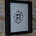 30 X Quality Deep Black Shadow Box Frame Wooden Grain Choice of Mounts ...