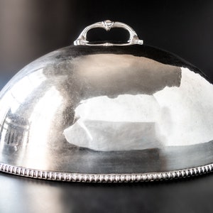Antique Hotel Metropole Silver Plate Meat Dome Food Cloche - Etsy
