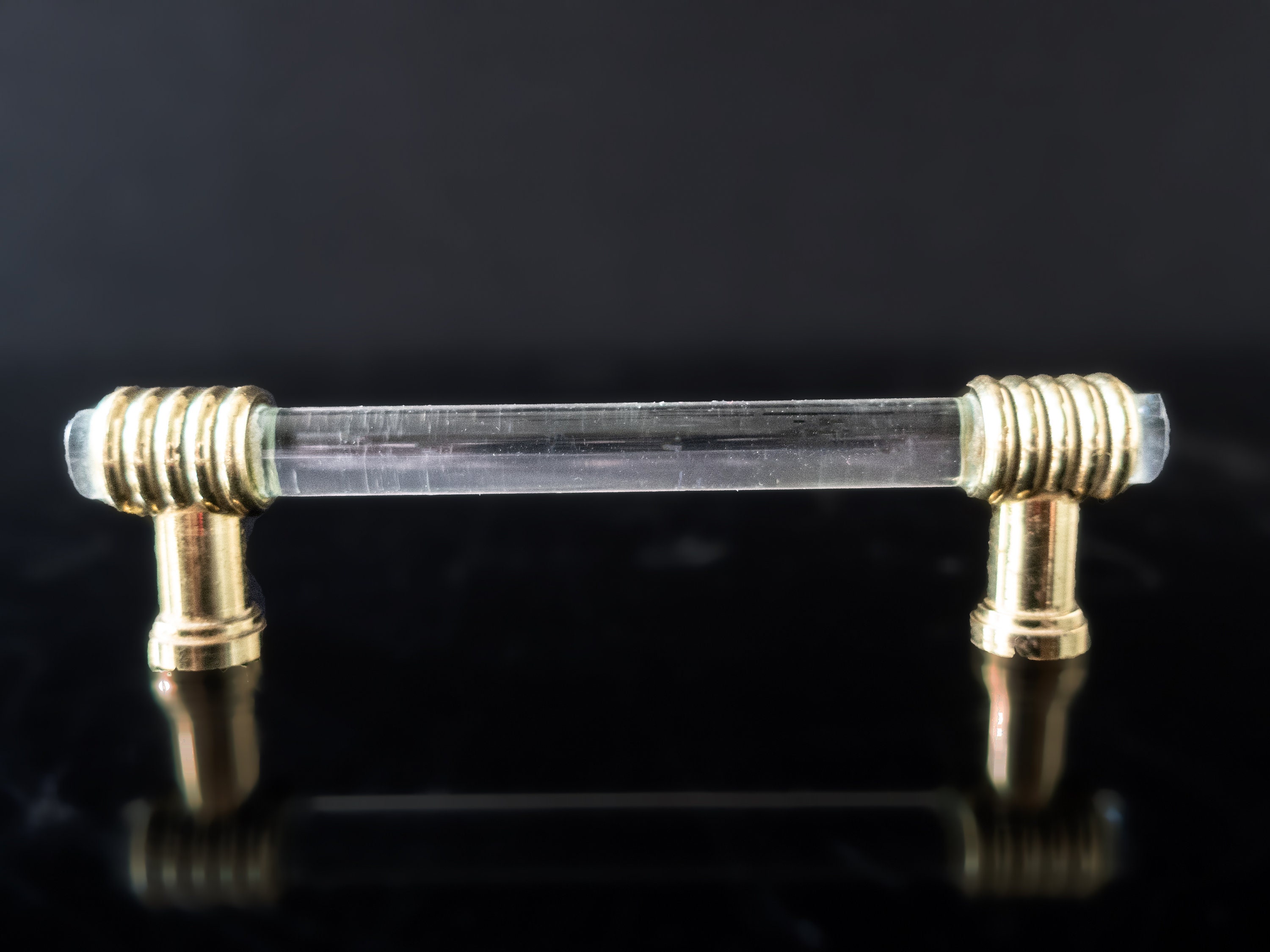 Drawer Pulls Lucite Cabinet Handles