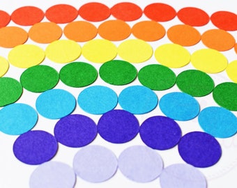 Rainbow confetti | Etsy
