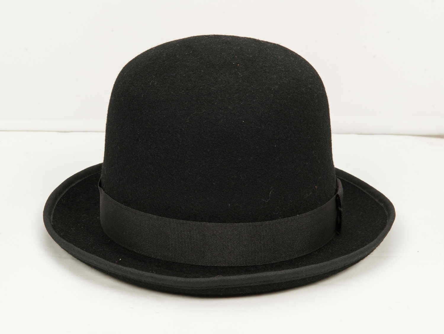 Bowler Hat Black Fur Felt Bowler Hat for Men Mens Formal - Etsy