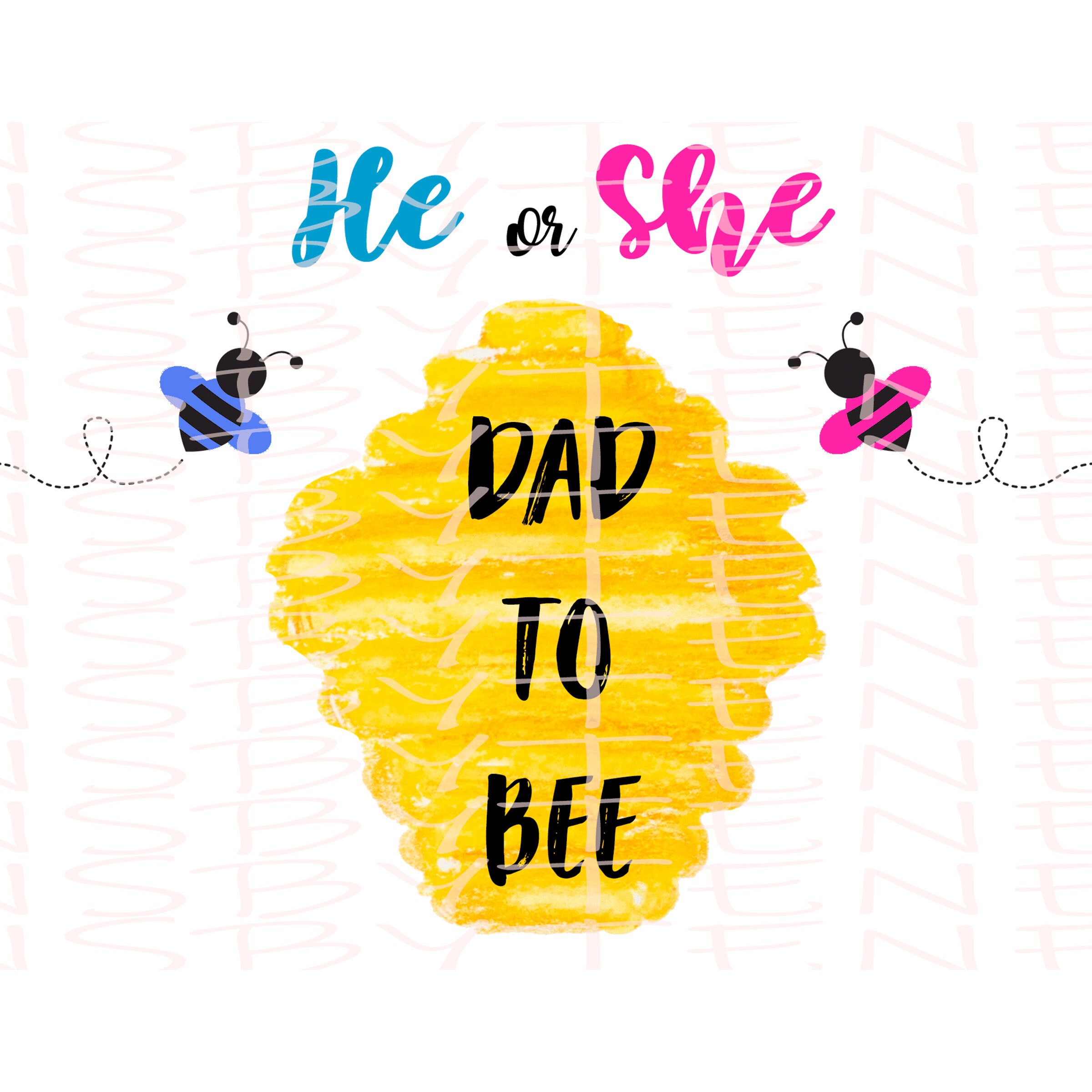 He or She? What Will It Bee | PNG| Mom to Bee | Dad to Bee ...