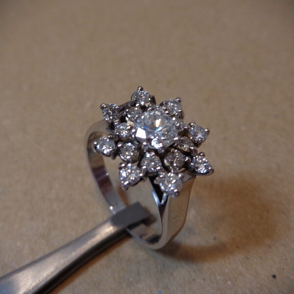 Snowflake Ring - Etsy
